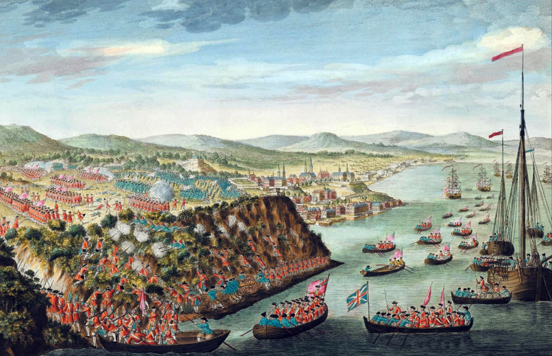 How did the British tax the 13 American colonies?