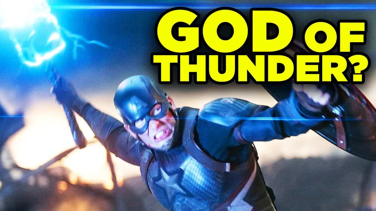Captain America = God of thunder? Avengers Endgame Mjolnir succession ...