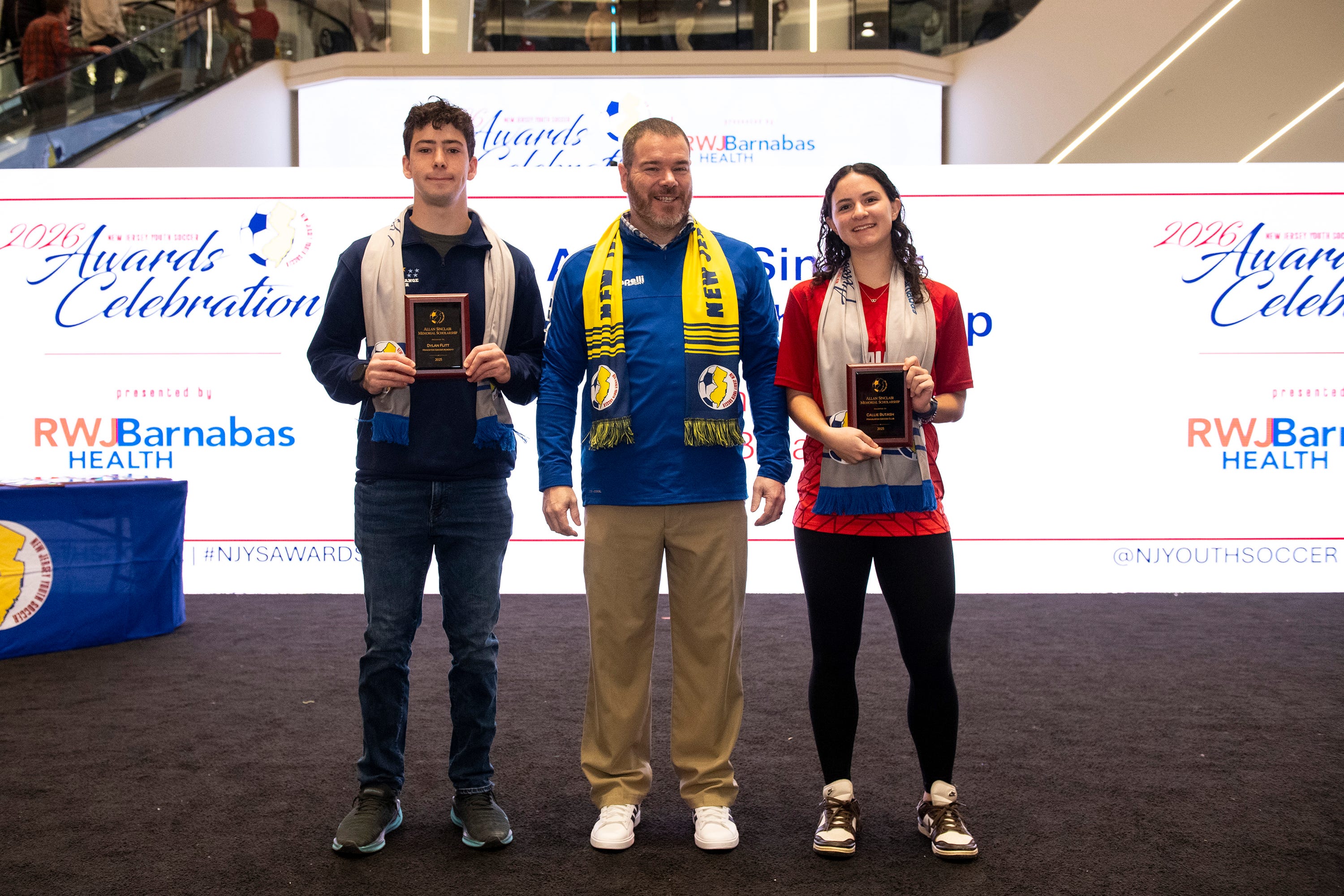 Shore soccer achievers awarded at red carpet NJ Youth Soccer ...