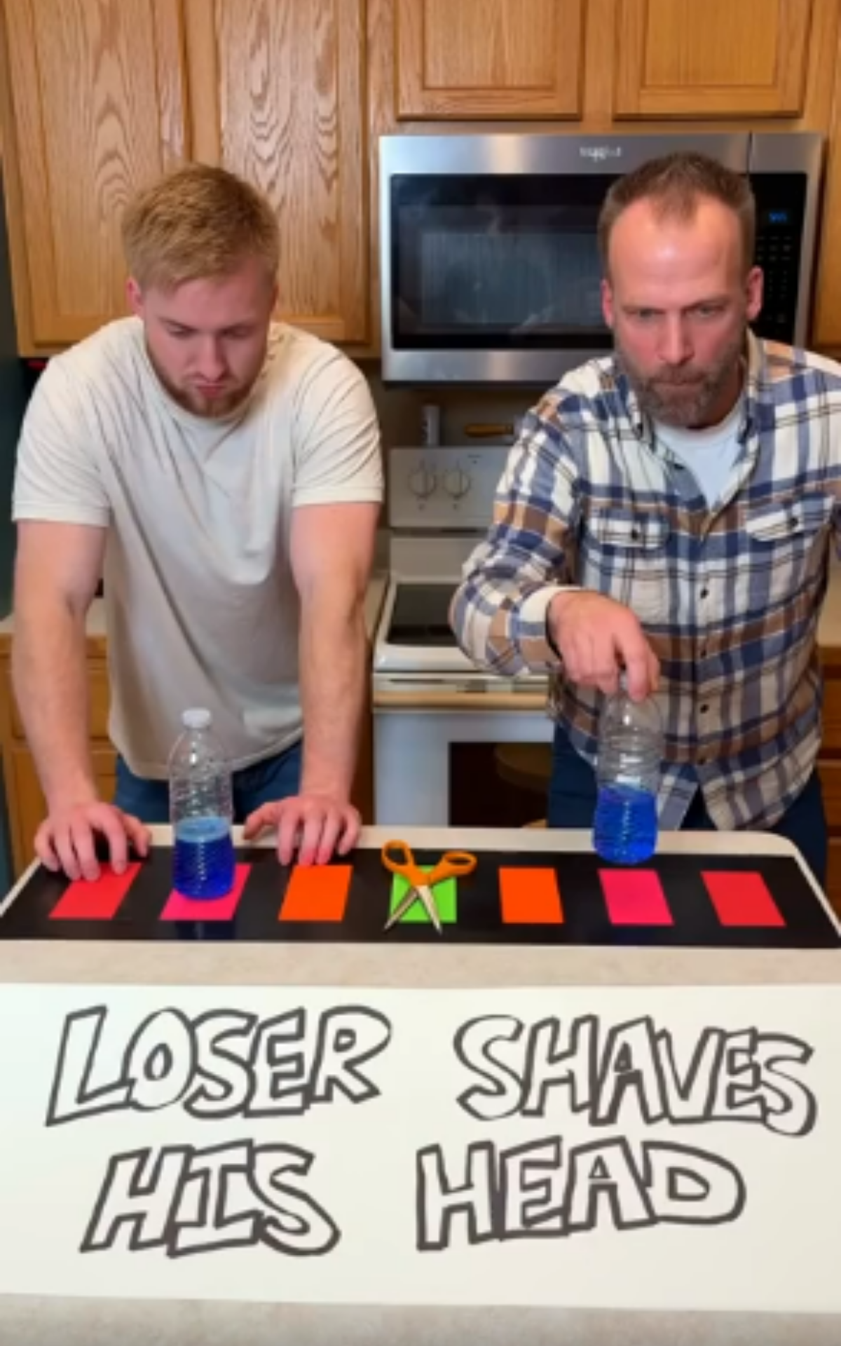 Loser has to shave their head – epic challenge!