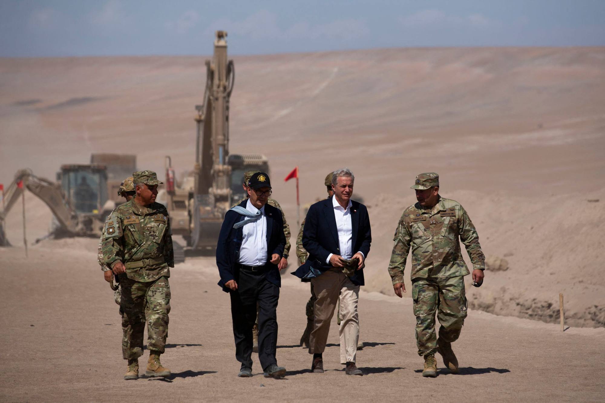 Channeling Trump, Chile’s new president launches work on border barrier