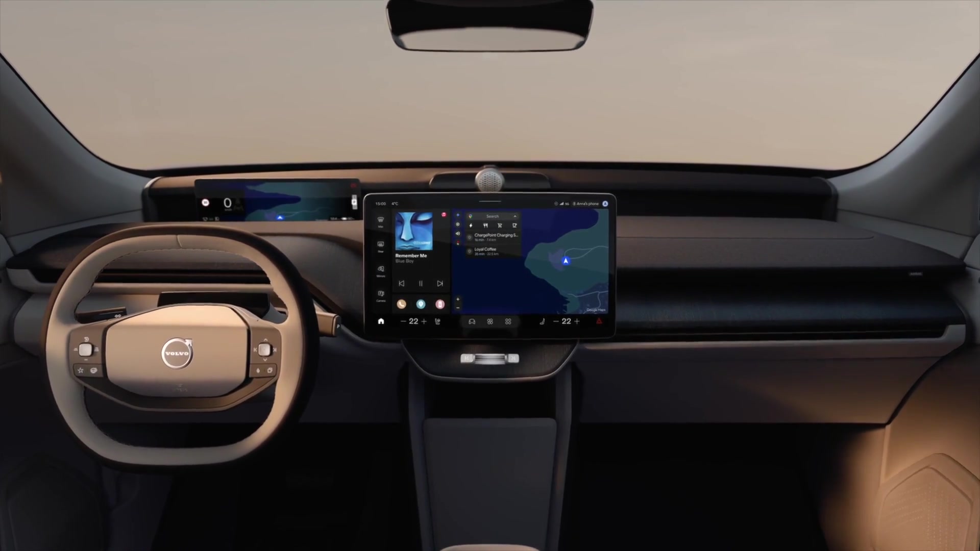 Volvo EX60 Cross Country interior design