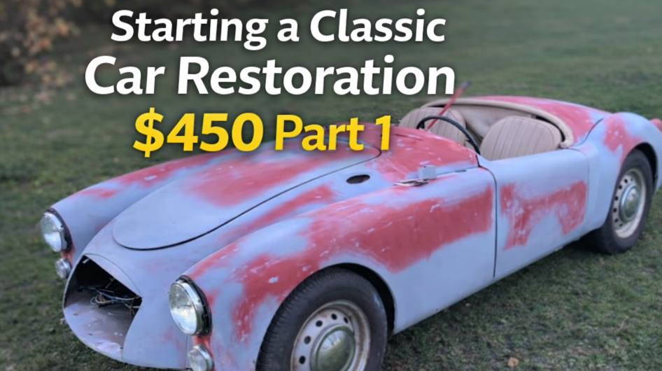 Starting a classic car restoration on $450 part 1