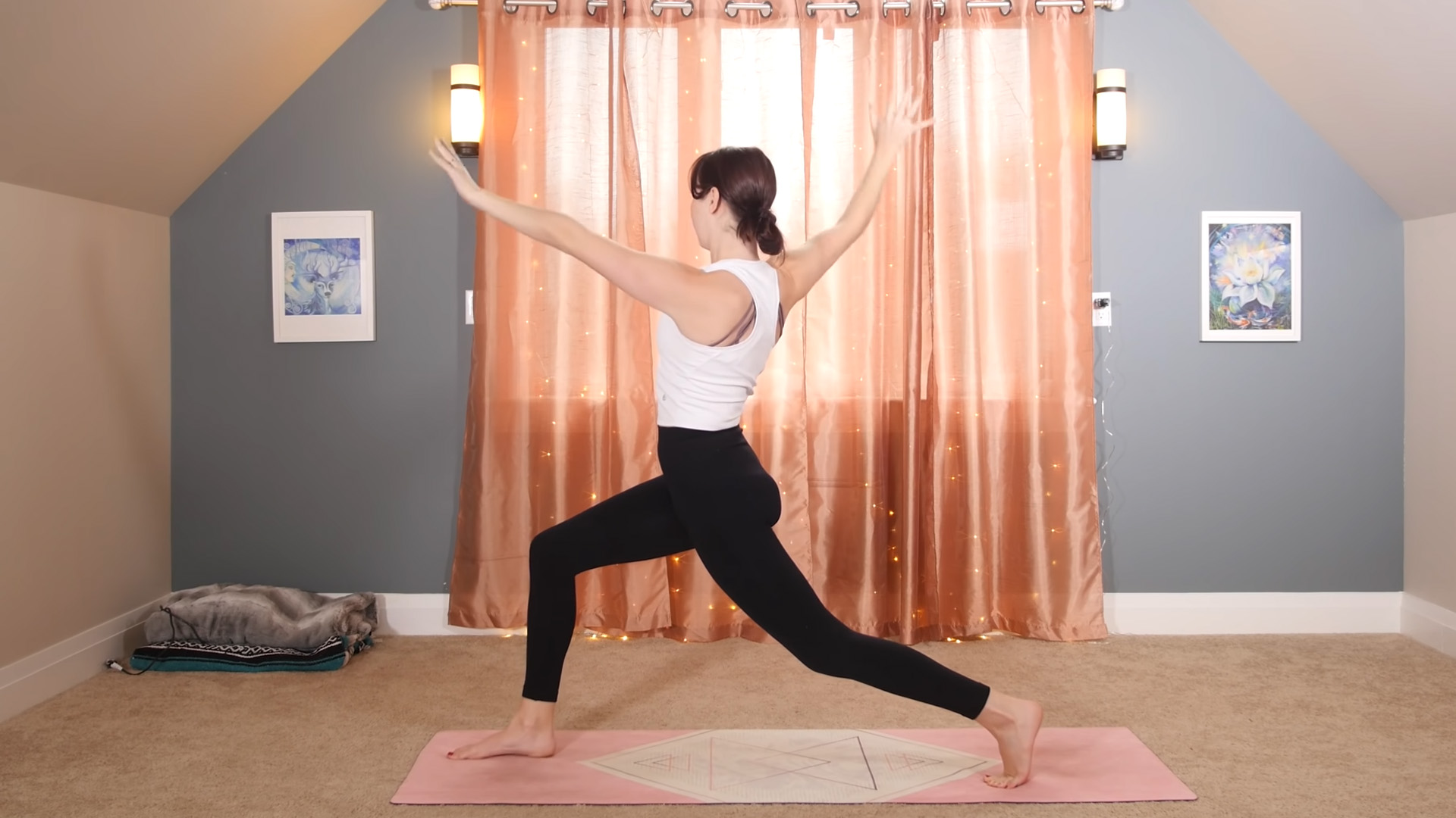 Effective morning yoga flow for full body strength