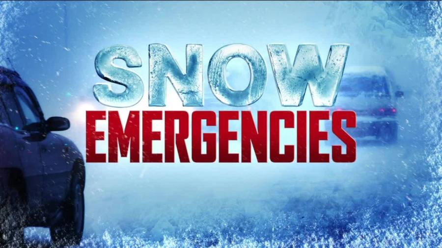 Snow emergencies for central Ohio on March 17, 2026