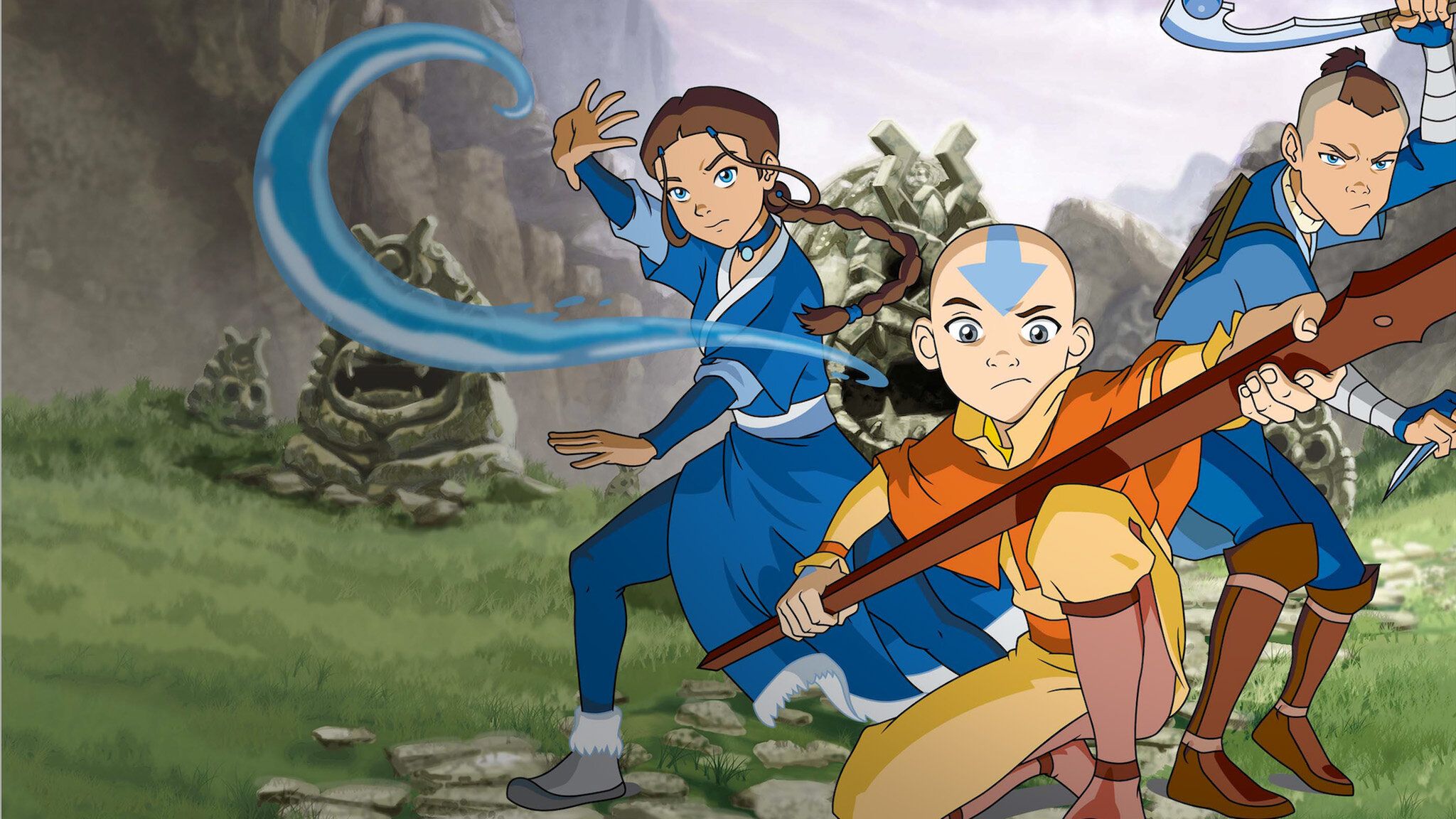 How Avatar: The Last Airbender movie's older Aang, Katara, Zuko, Toph ...