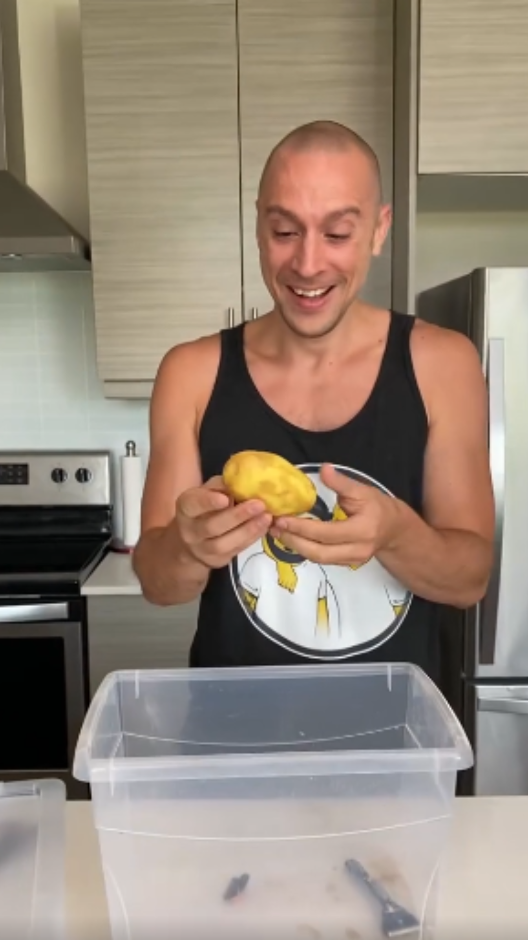Genius potato peeling hack that really works