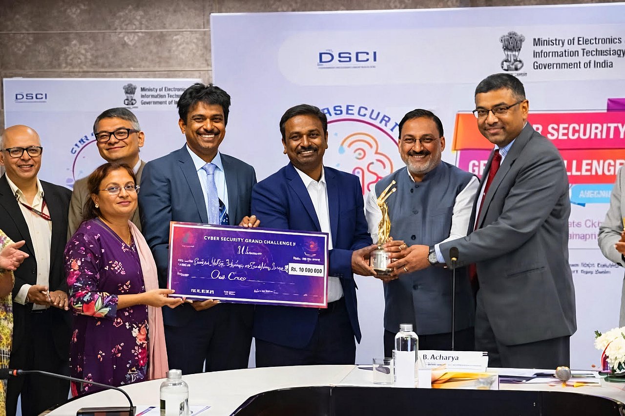 Bengaluru startup wins Rs 1 crore in national cybersecurity challenge