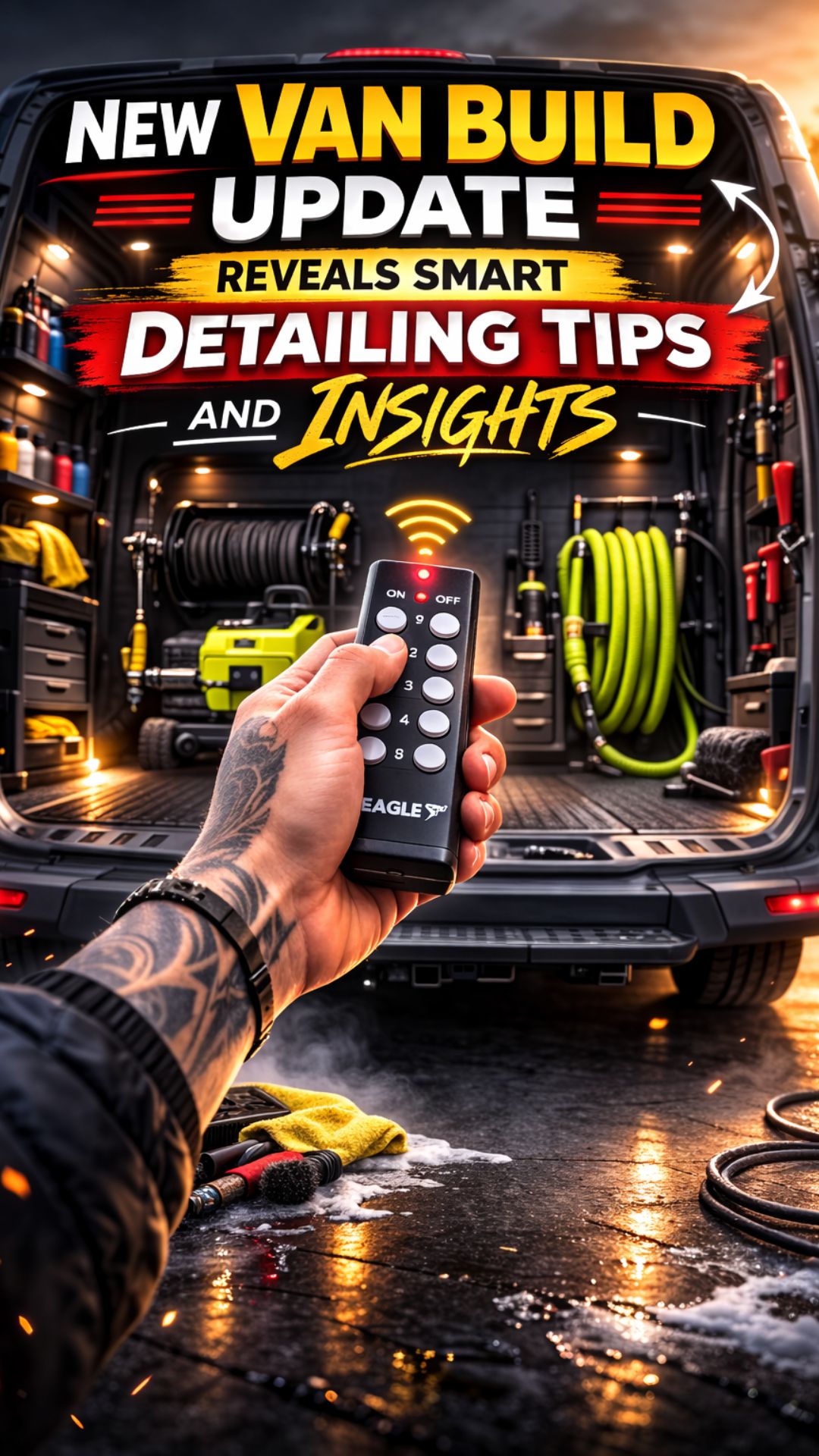 New van build update reveals smart detailing tips and insights