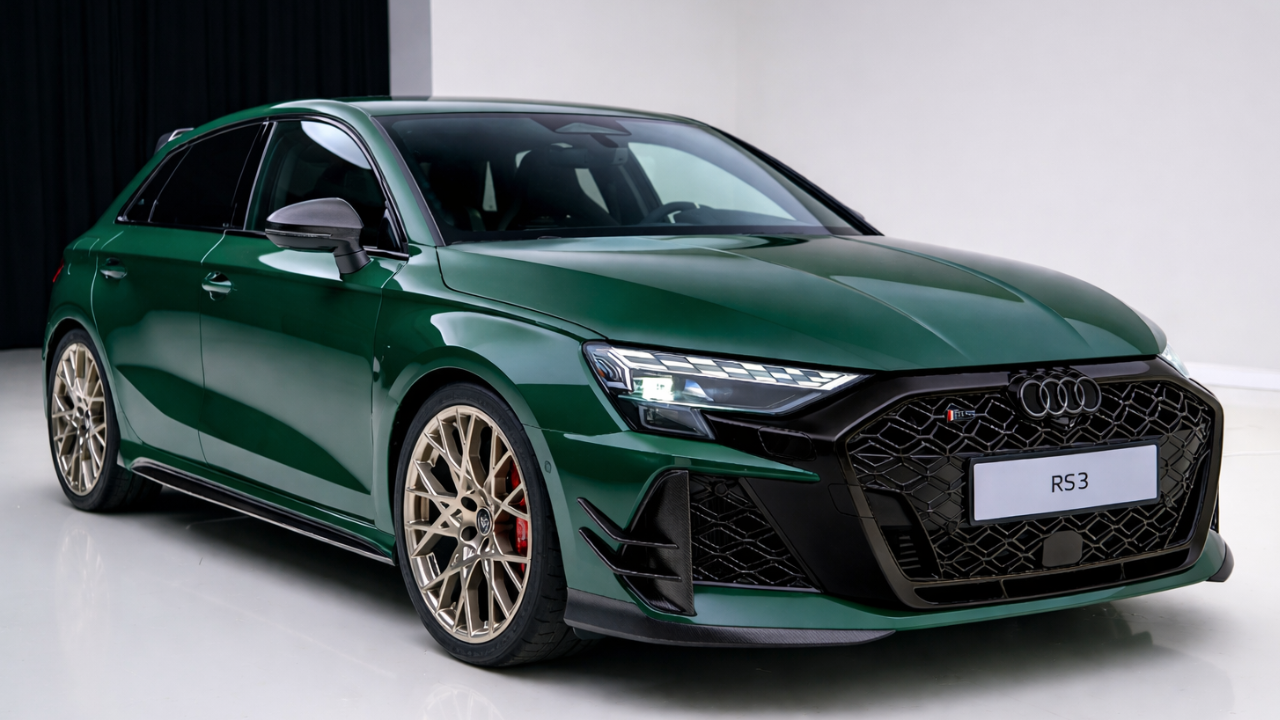 Audi RS3 competition limited first look