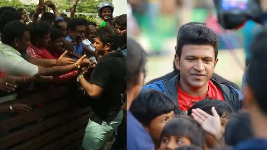 Puneeth Rajkumar birth anniversary: Wife Ashwini, brother Shiva ...