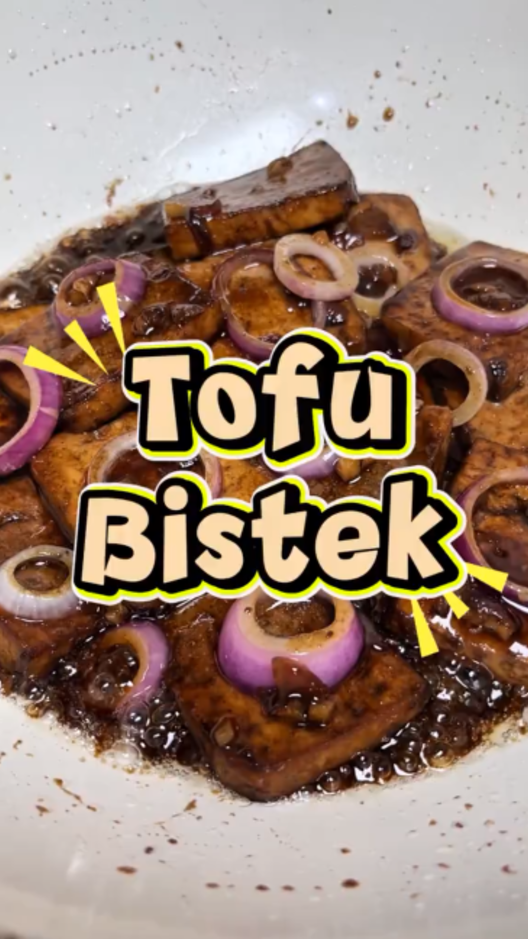 Delicious bistek recipe with tofu, a meatless option