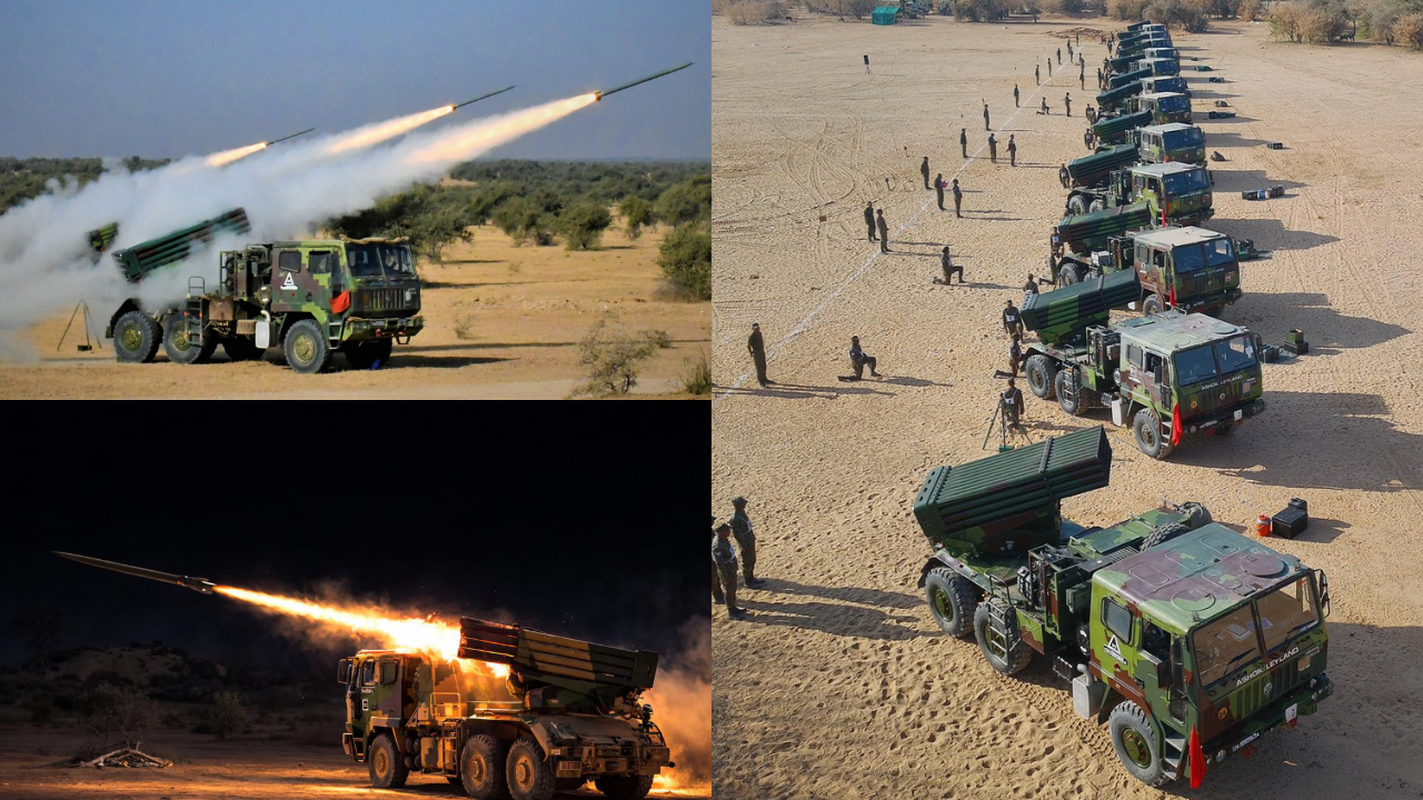 Indian Army conducts high-intensity firepower exercise at Rajasthan's ...