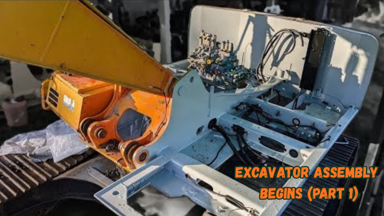 What really happens when you start assembling a Hitachi EX120 2 from ...