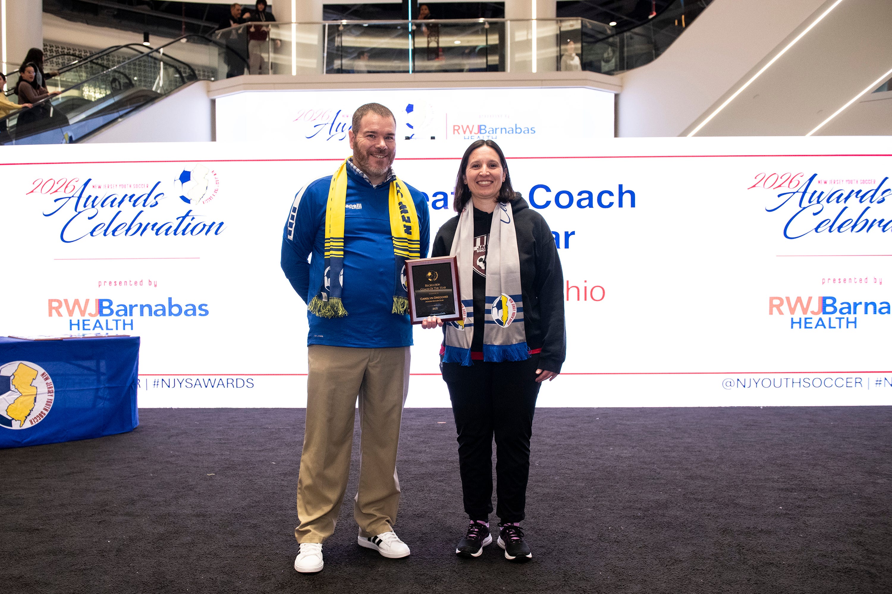 Shore soccer achievers awarded at red carpet NJ Youth Soccer ...