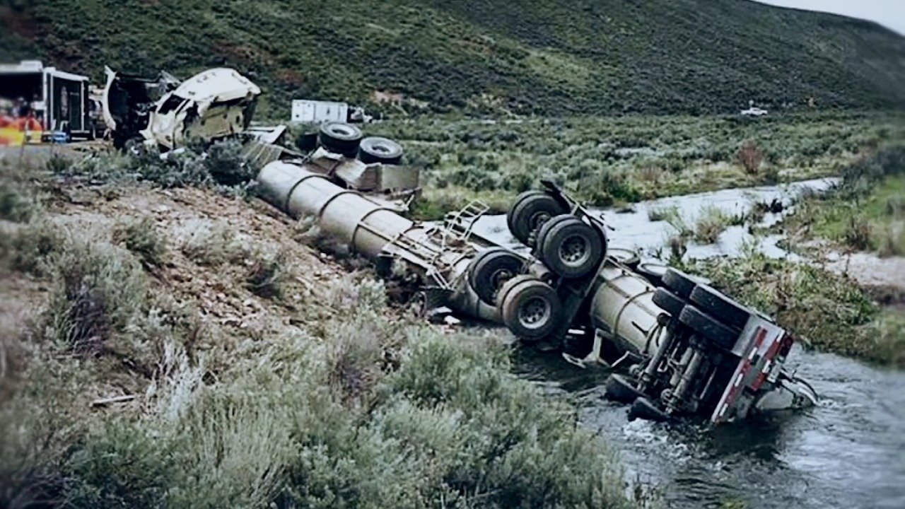 His parents died in an acid truck crash - but their son vanished ...