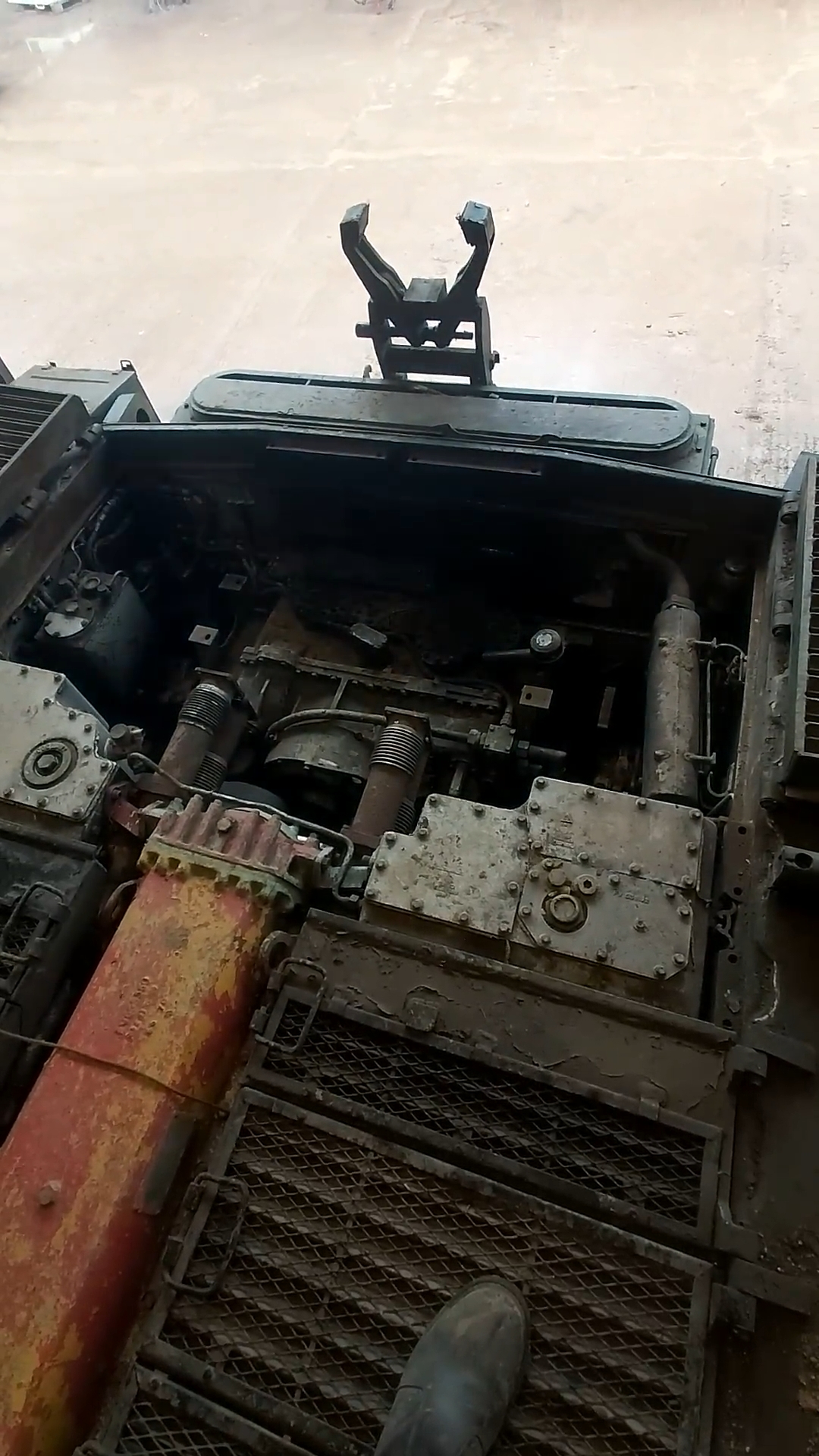 Chieftain tank start