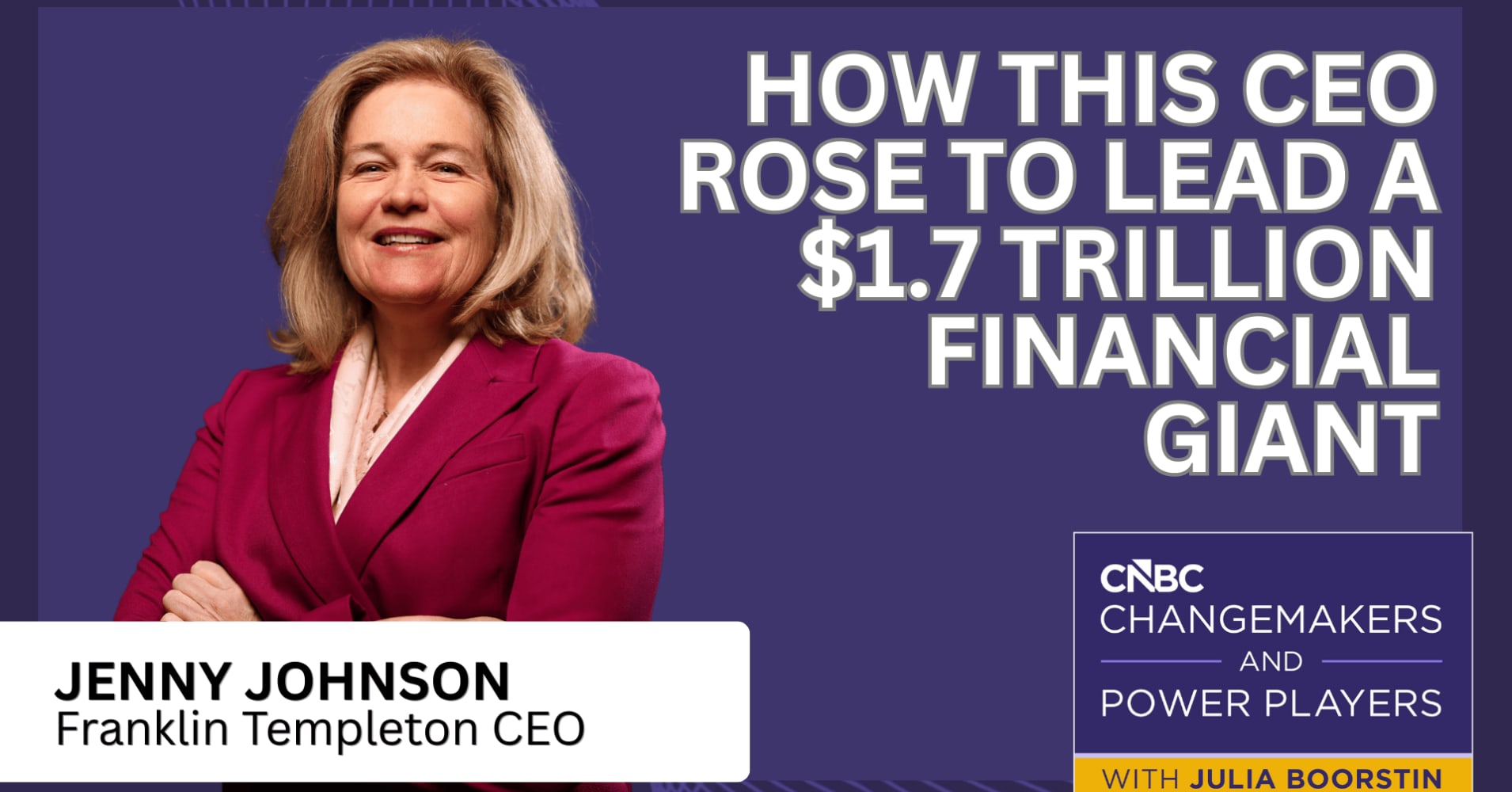How this CEO rose to lead a $1.7 trillion financial giant