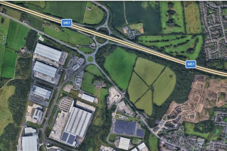 Developer unveils plans for land next to M61 junction in Bolton