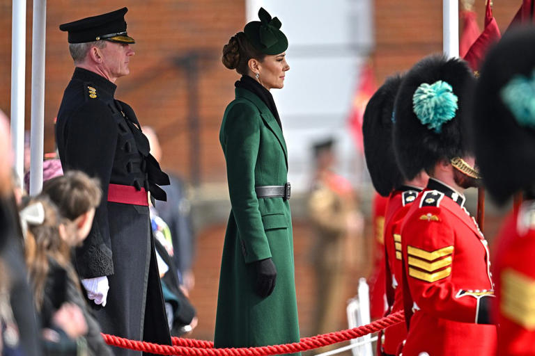 Kate Middleton steps out for St. Patrick's Day tradition ahead of state ...