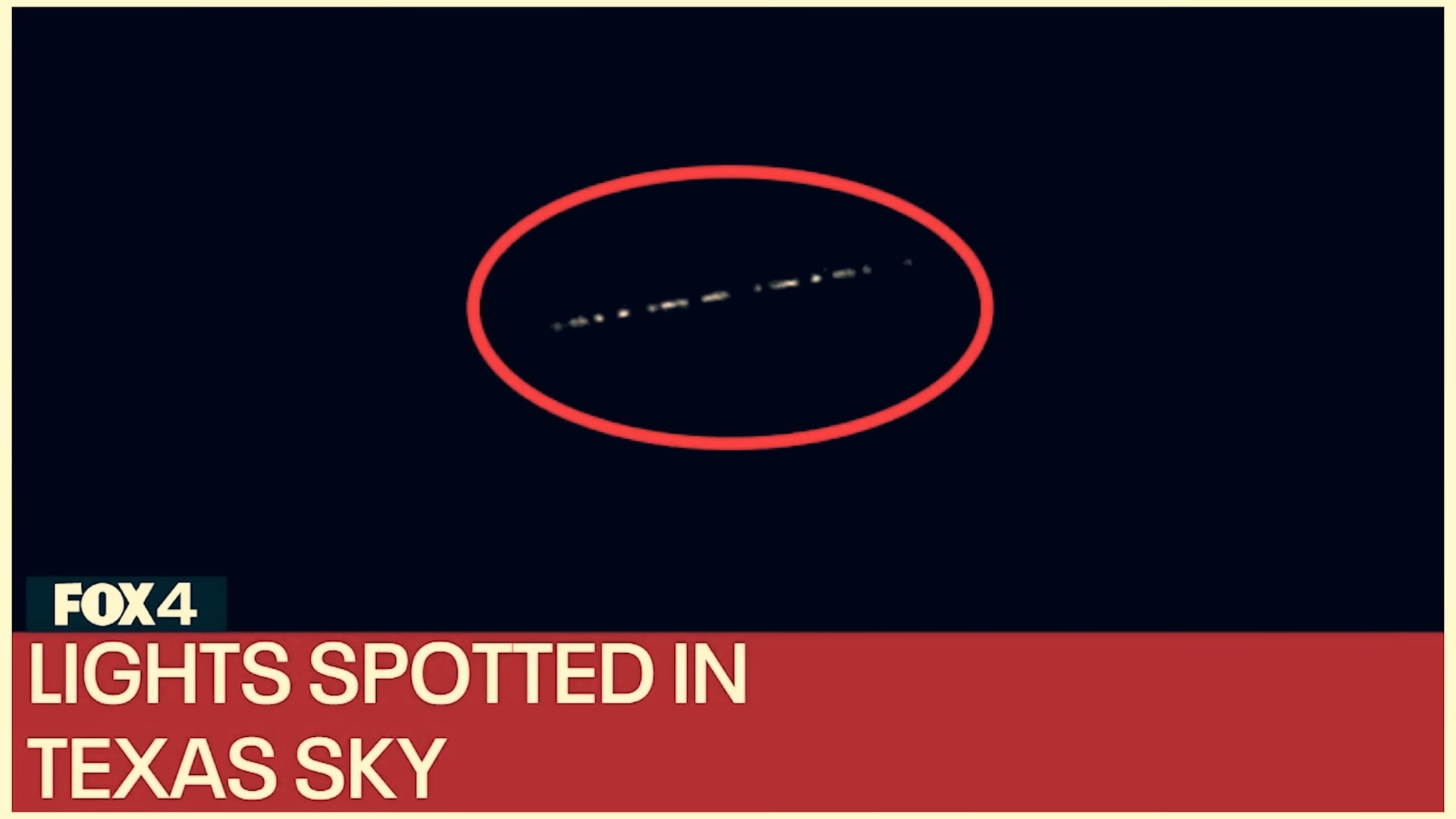 Hundreds in a Texas town saw a massive UFO - then radar backed them up
