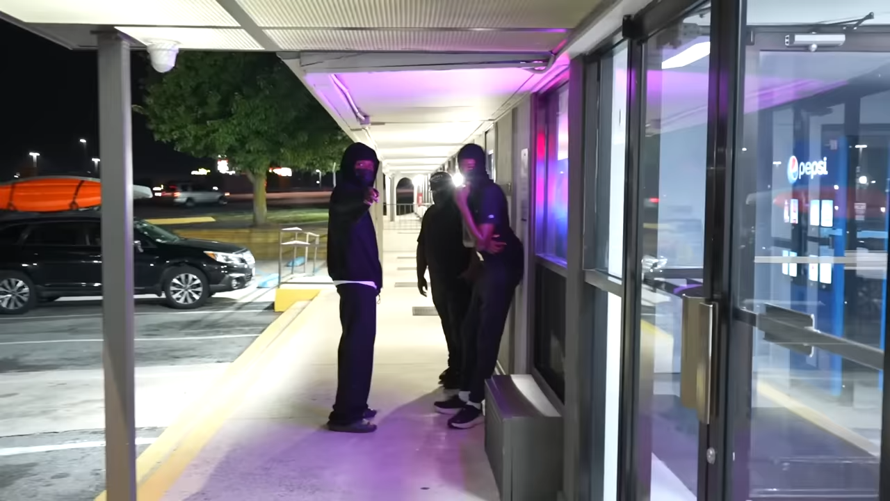 They were followed back to their hotel and the cameras never stopped ...