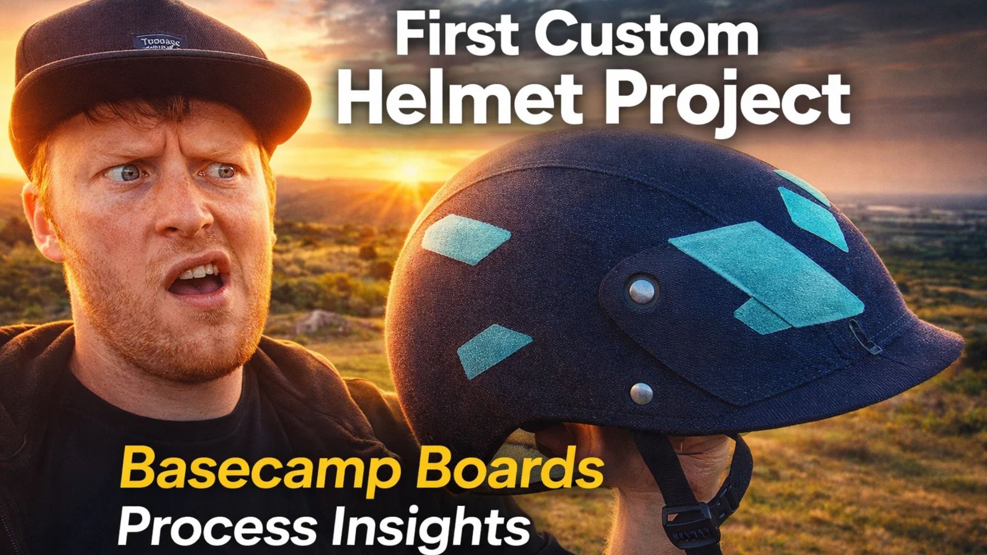 First custom helmet project: Basecamp Boards process insights