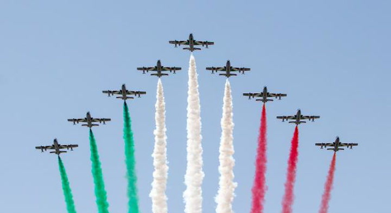 Frecce Tricolori su Roma: sorvolo nel cuore della Capitale per la ...