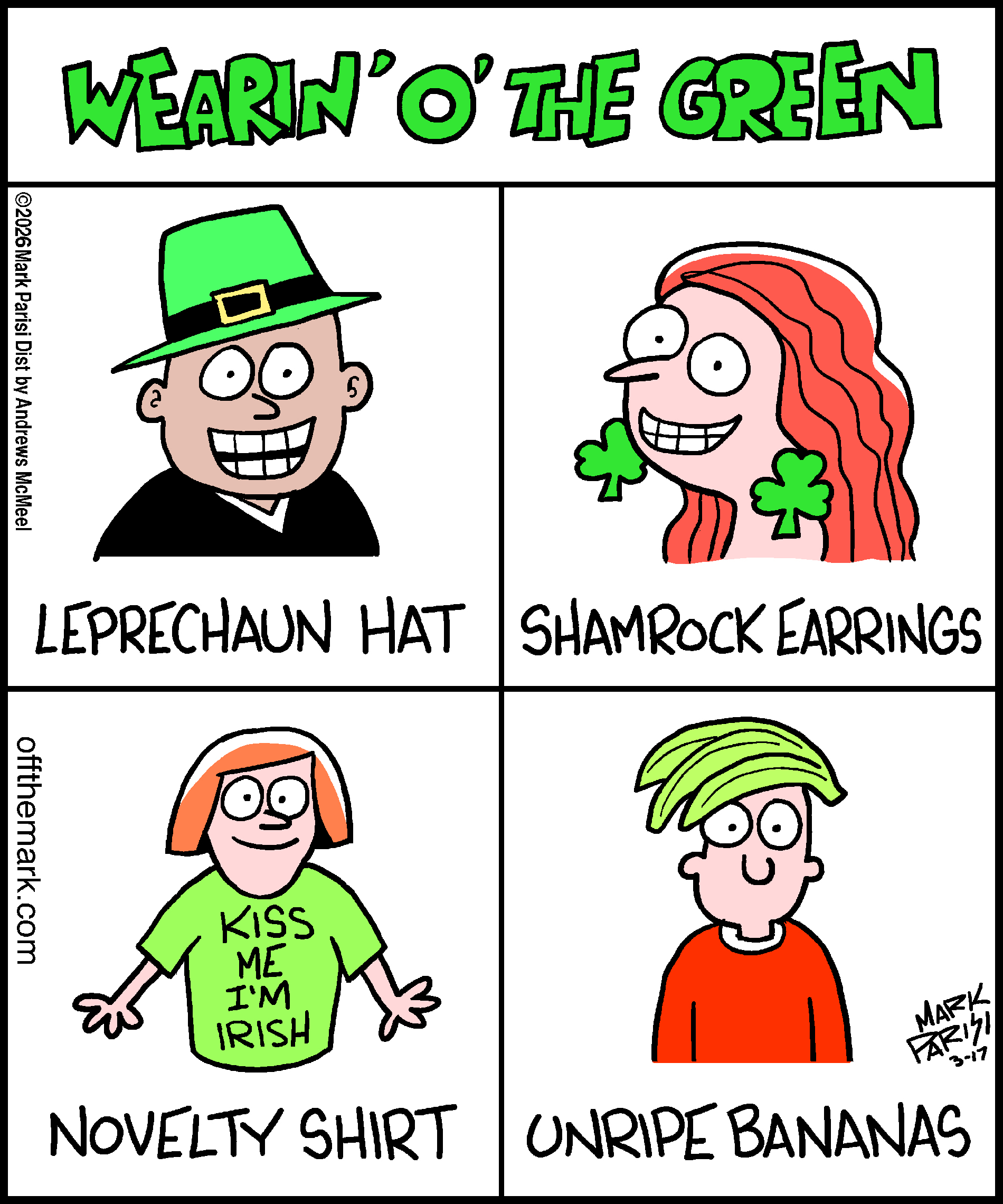 Off the mark by Mark Parisi