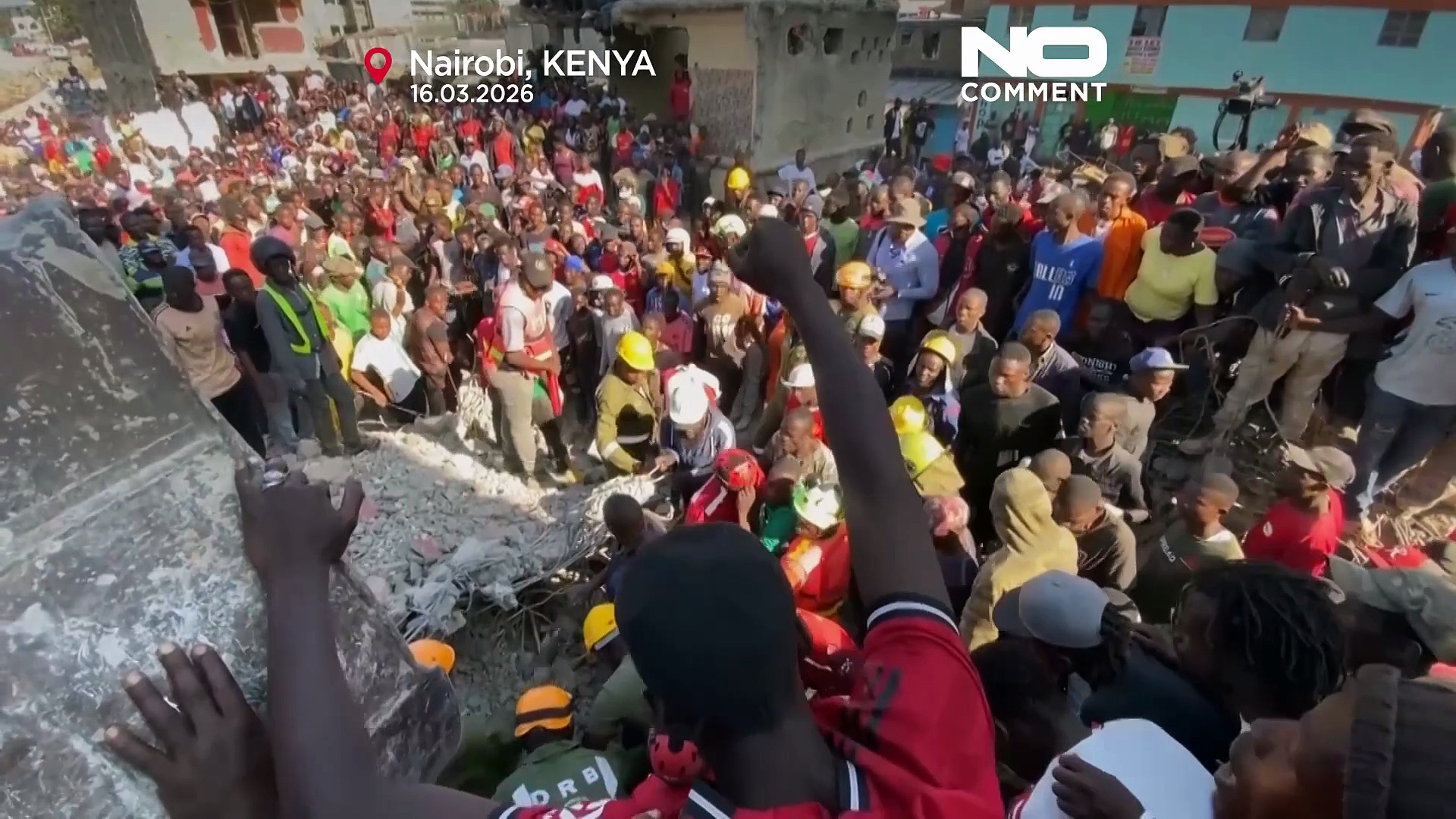 Kenya: Nairobi building collapse kills at least two and injures several ...