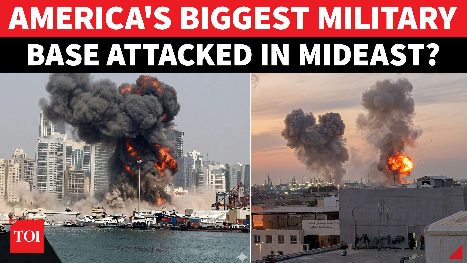 Iran hits Doha & Dubai; explosions in twin Gulf cities as air defences ...