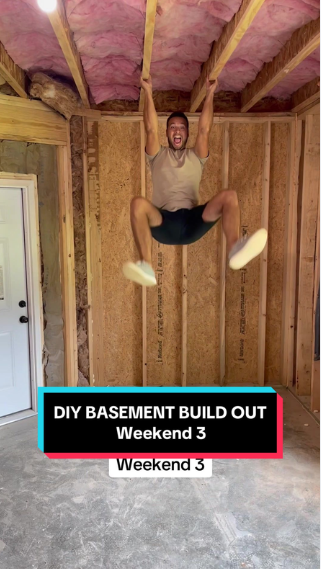 DIY basement build out weekend 3 soundproofing progress