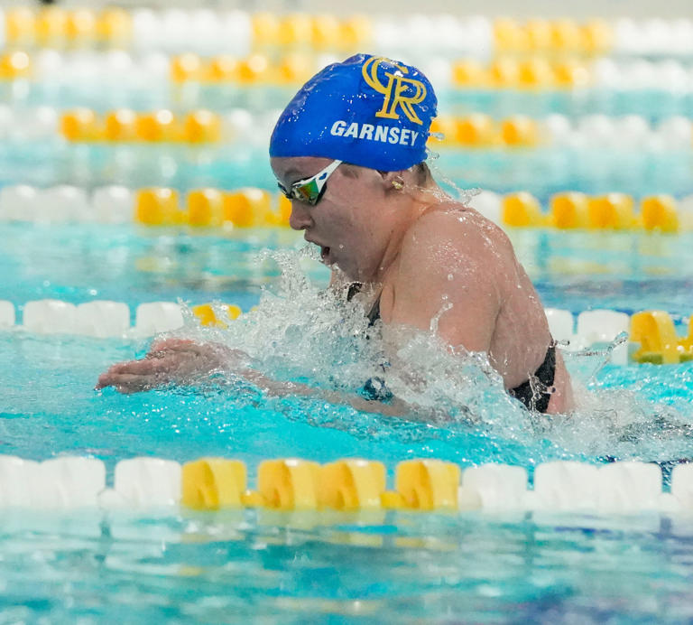 CR freshman is swimmer of the year, leads Delaware girls All-State teams