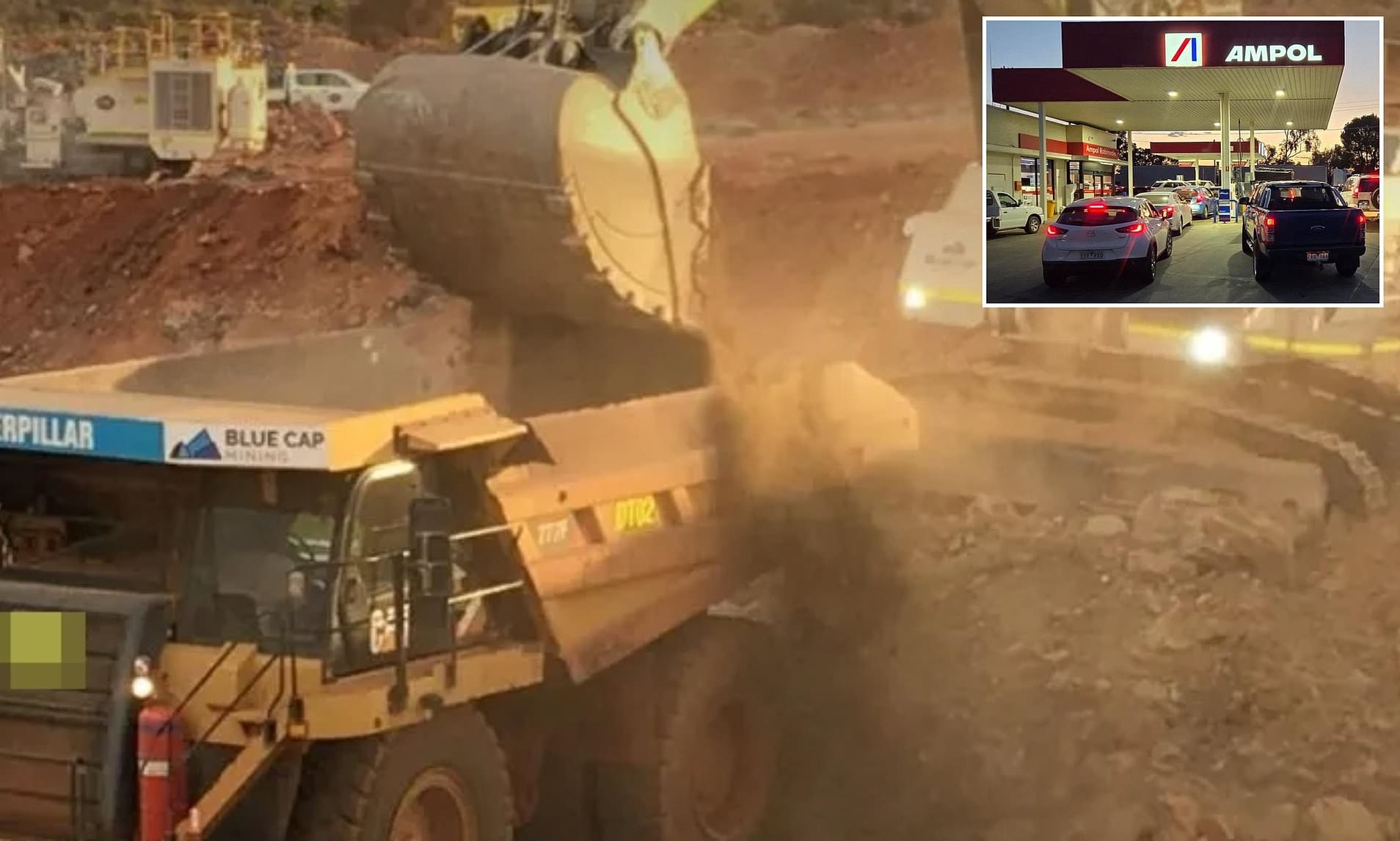 Aussie FIFO workers sent home from major mine site amid fuel crisis ...