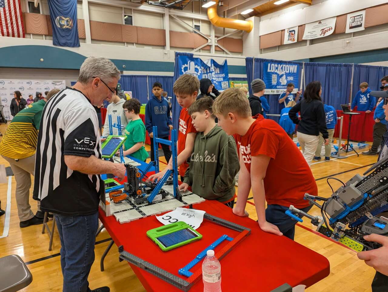 Caseville robotics teams reach finals at VEX IQ state competition
