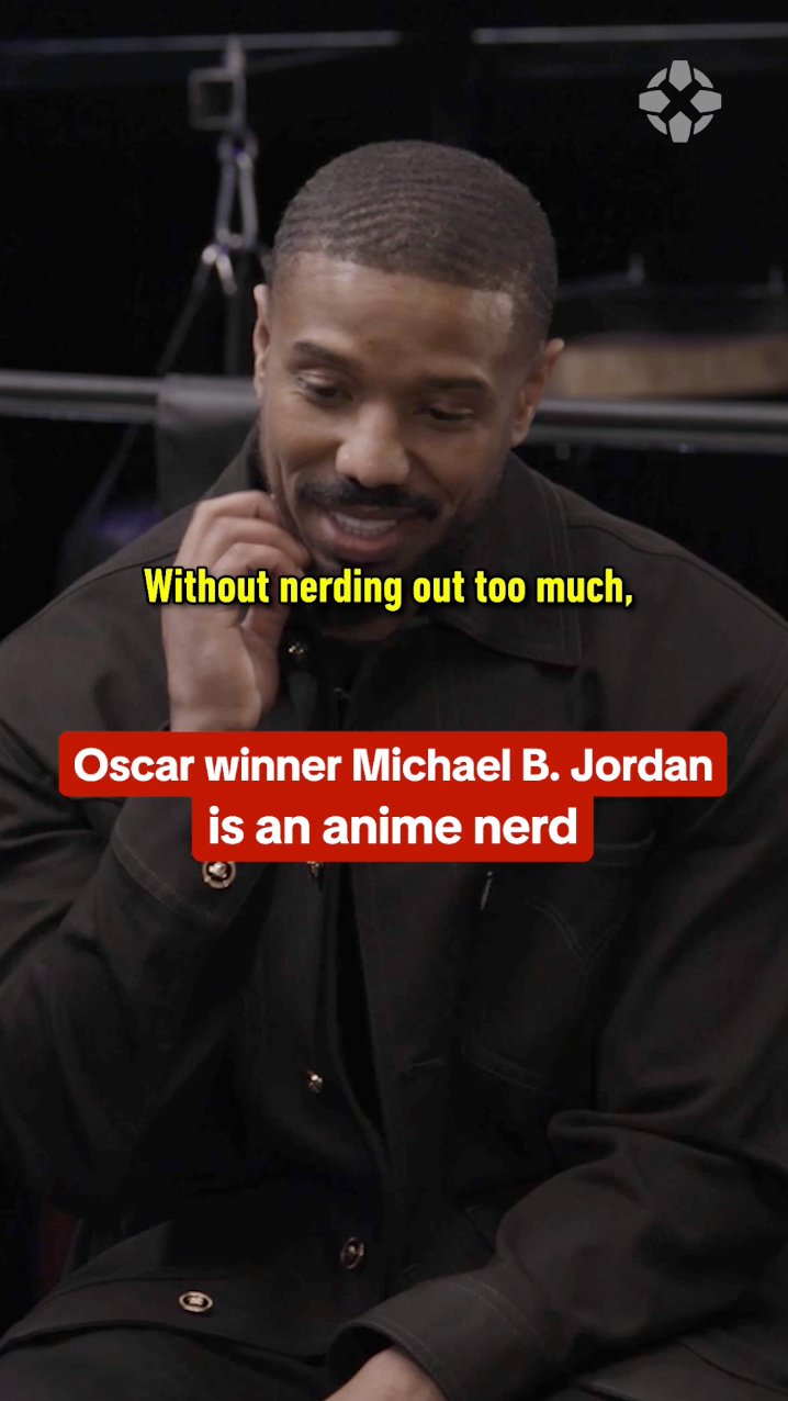 Reminder: Michael B Jordan is an Oscar winner and anime fan