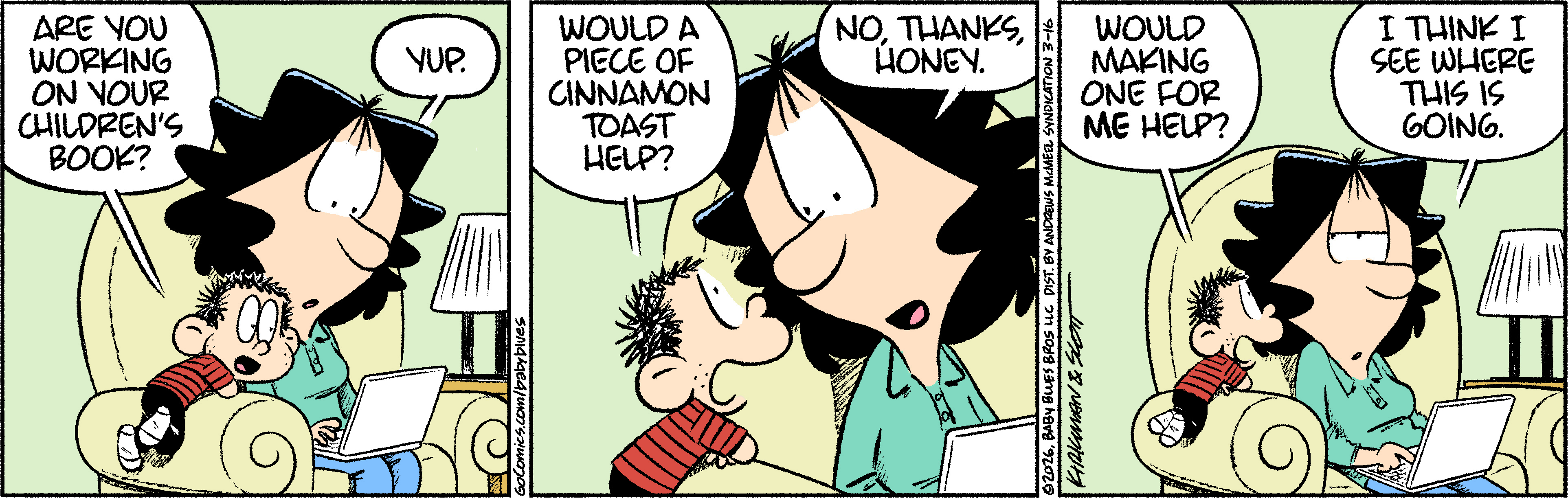 Baby Blues by Rick Kirkman and Jerry Scott