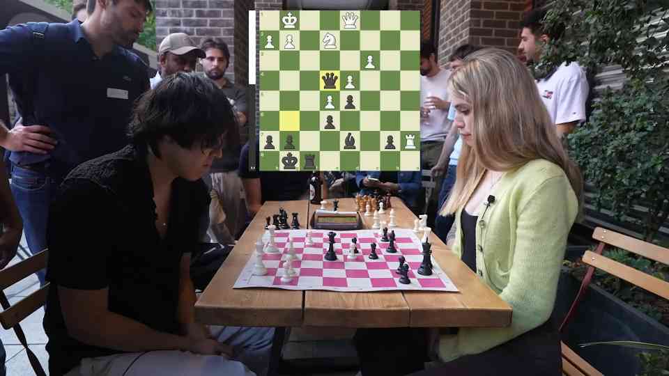 In just 2 minutes he showed why this chess game was over