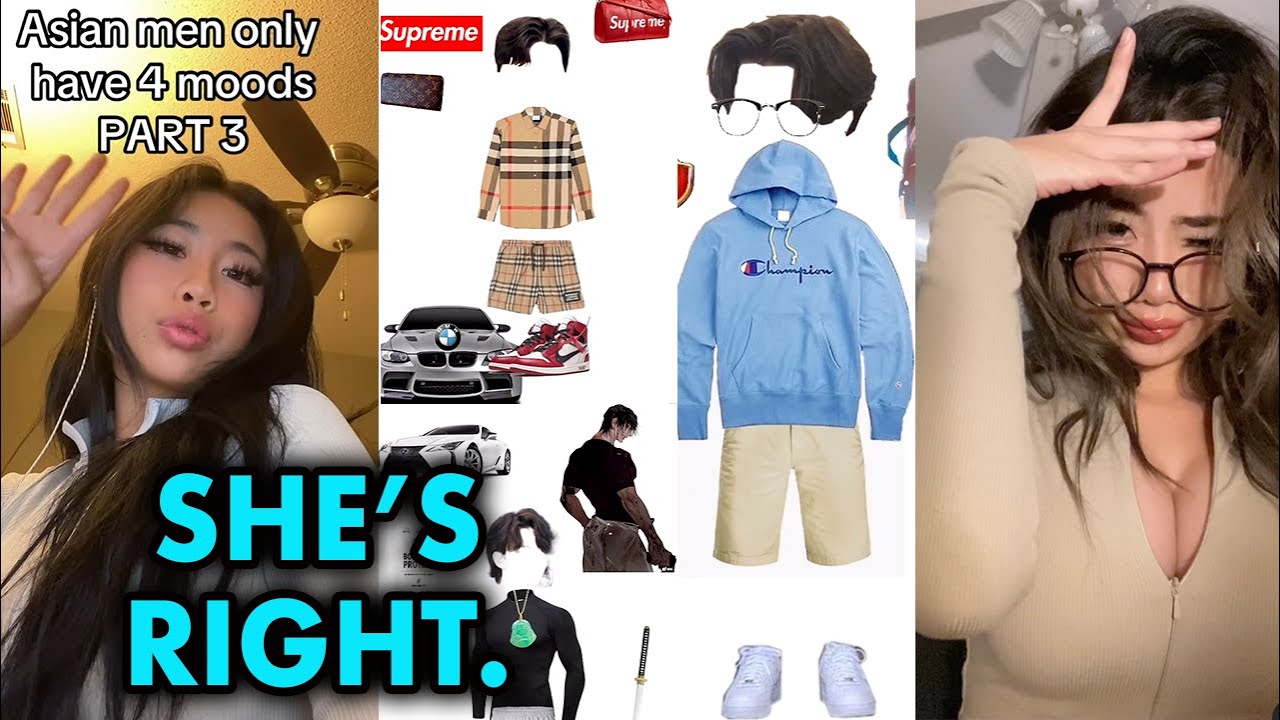 Social commentator describes four specific types of Asian guys