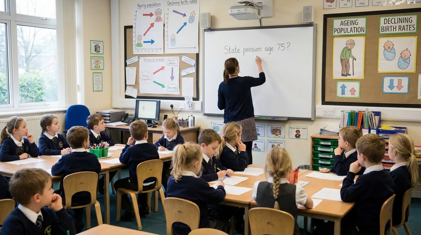 Year 4 pupils may have to work until 75 before qualifying for UK state ...