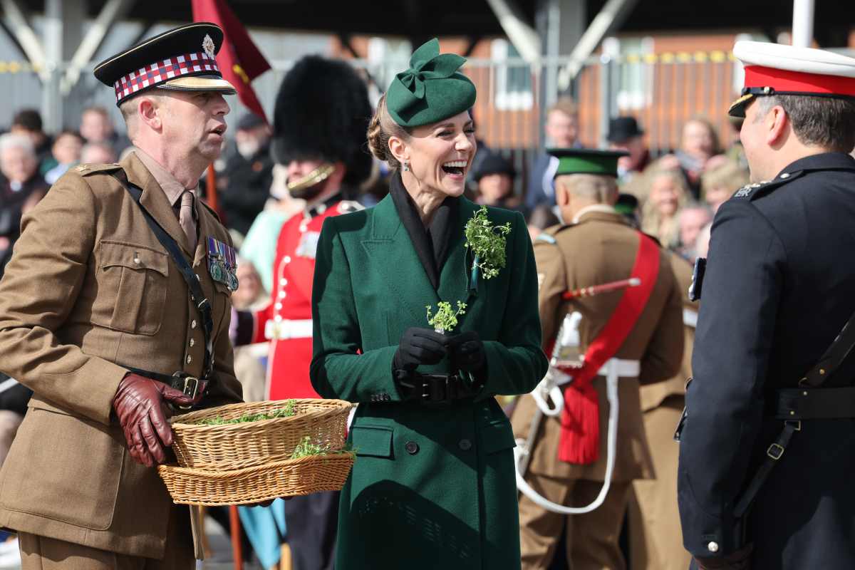 Princess Kate steps out with braided hair for St. Patrick’s Day — and ...