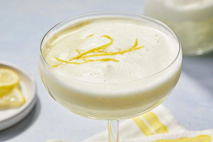 Lemon cream martini