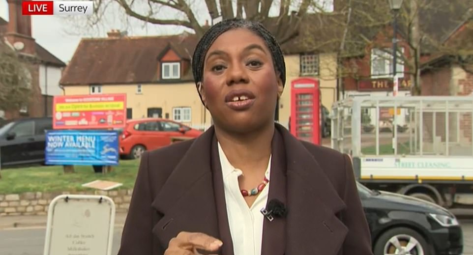 Badenoch blasts 'childish' Trump over Iran rant at rant at Starmer