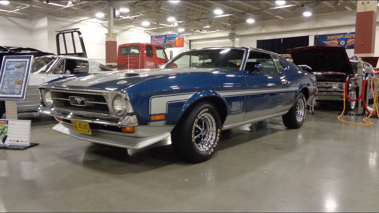 The 1971 Ford Boss Mustang in all its glory