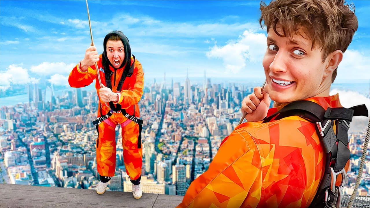 Walking on edge of a skyscraper! w/ Matt Rife