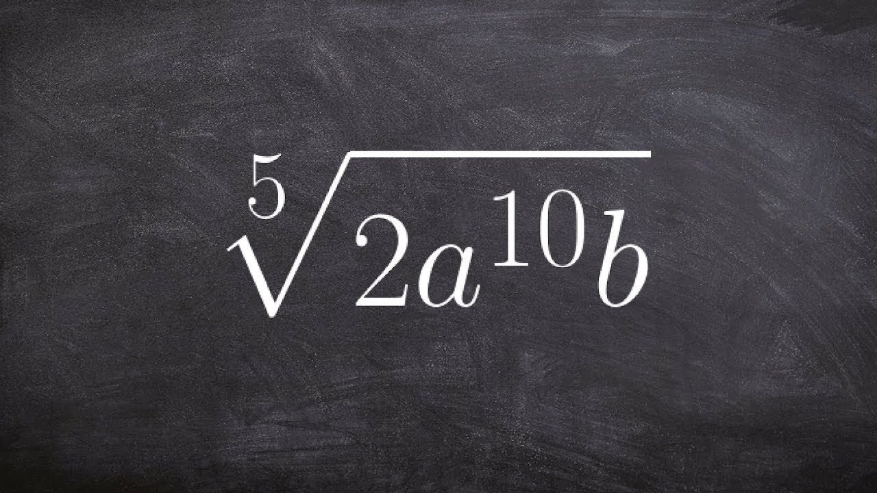 Using the product rule of radicals to simplify to rational exponents