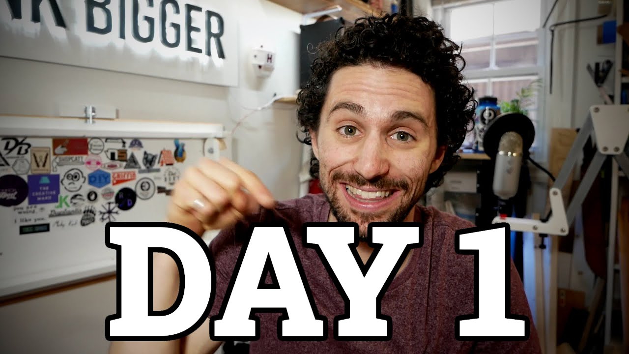 I'm making a video every day.