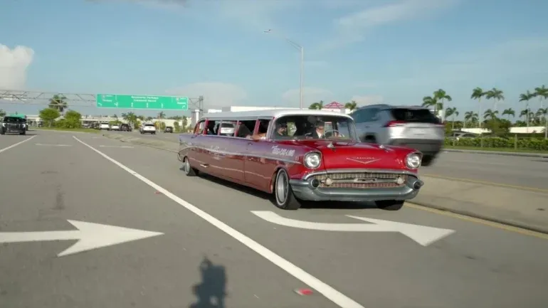 Florida YouTuber turns $9,900 1957 Chevy Bel Air limo into 1,500-HP mid ...