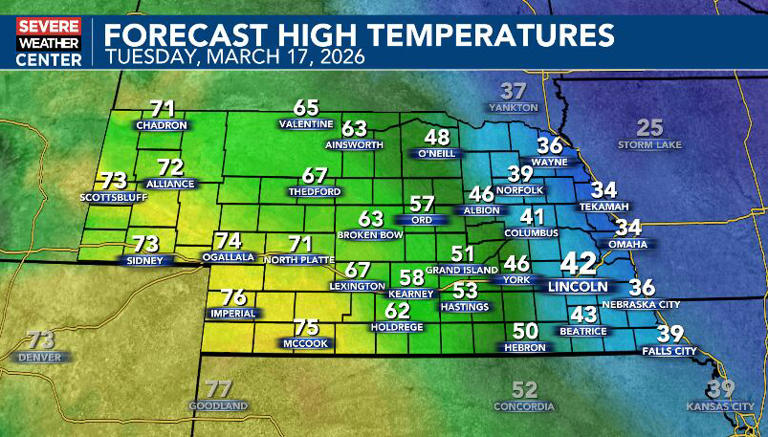 Rain and snow chance in the east, critical fire weather conditions in ...