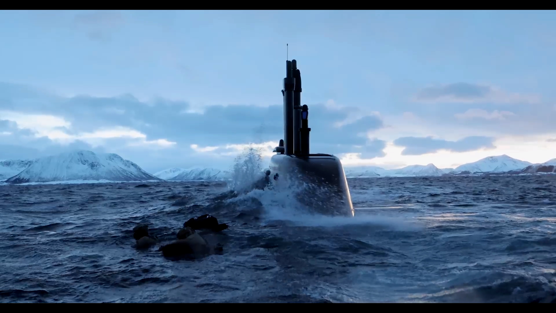 RAW VIDEO: Putin Das Boot in: Royal Marines stage daring Arctic raid ...